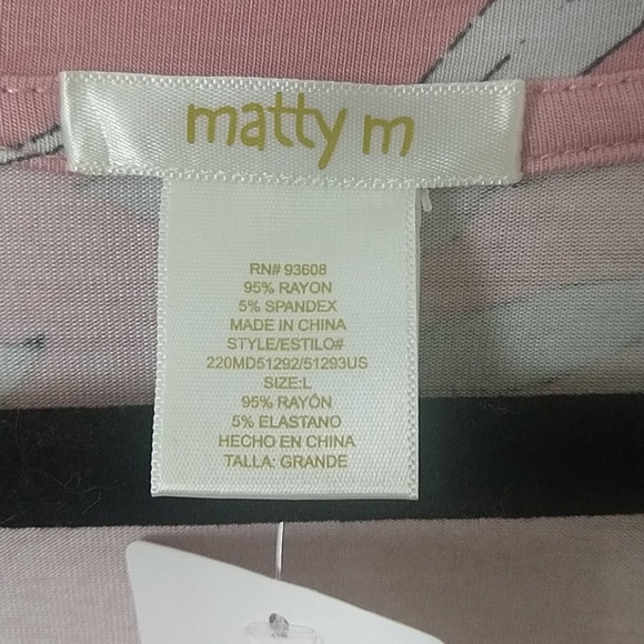 Matty M | Dresses | Matty M Wrap Front Short Sleeve Soft Dress | Poshmark